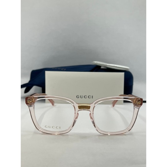 Gucci | Accessories | New Gucci Gg84o Pink Crystal Eyeglasses Frames ...